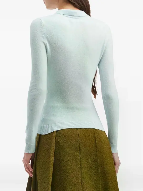 SHUSHU/TONG Buttoned Collared Cardigan