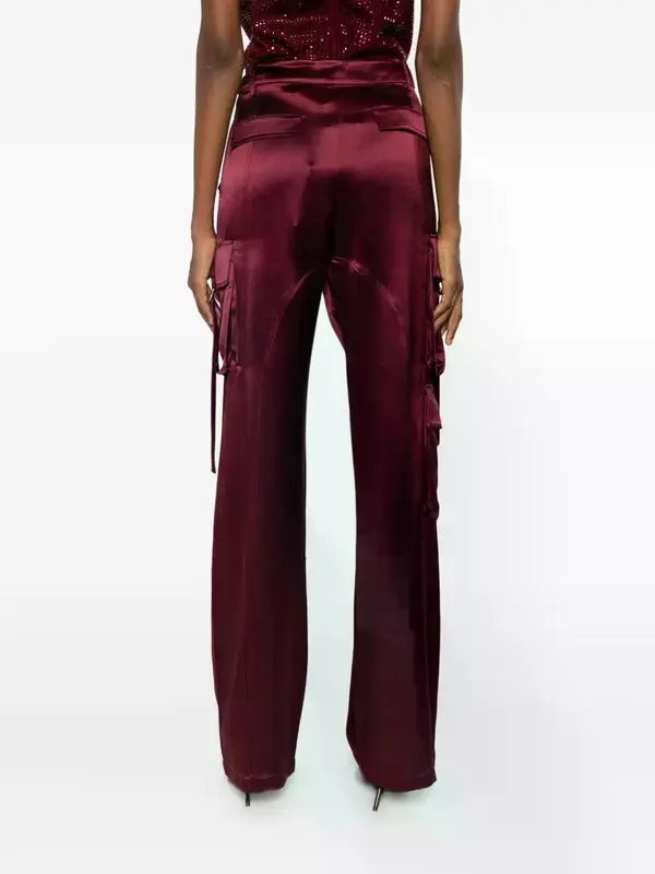 Retrofete Cargo-pocket Wide Leg Trousers