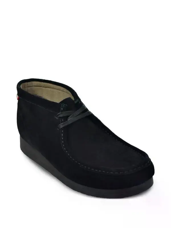 Clarks Stinson Hi Suede Lace-up Shoes