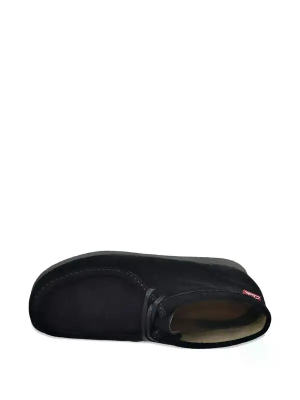 Clarks Stinson Hi Suede Lace-up Shoes