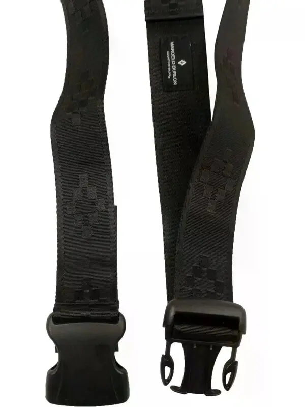 COUNTY OF MILAN Logo-jacquard Belt