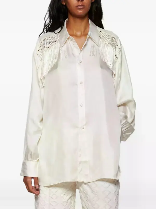 DIOTIMA Epaulette-fringed Shirt