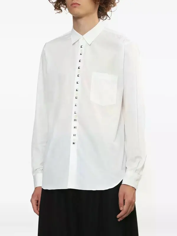 BLACK COMME DES GARÇONS Studded Button-down Shirt