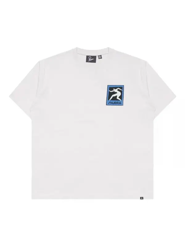PARRA Pigeon Legs Graphic-print T-shirt - White