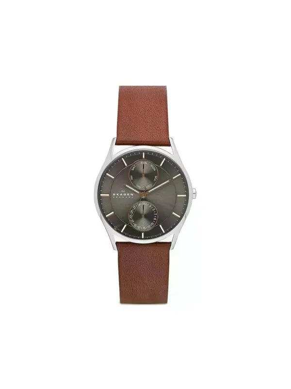 Skagen Holst Multifunction 40mm Strap Watch - Brown