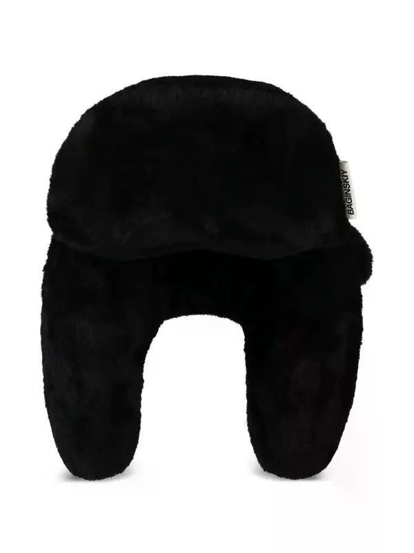 Ruslan Baginskiy Faux-fur Ear-flap Hat - Black