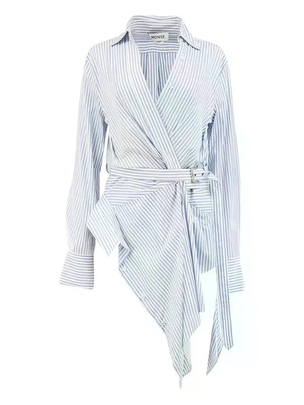 Monse Draped Belted Shirt