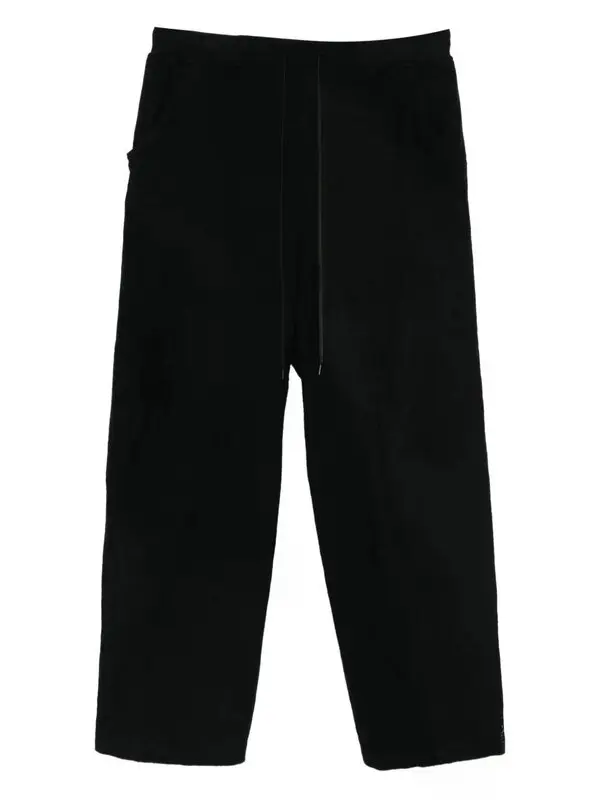 THE VIRIDI-ANNE Wool Tapered Trousers