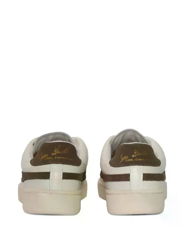 Superga Lendi Panelled Leather Sneakers