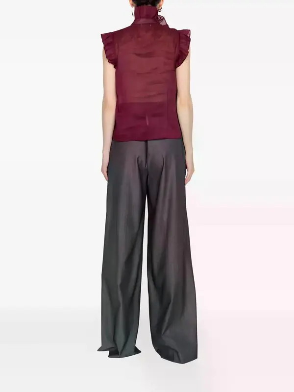 CHRISTY LYNN Marfa Ruffled Blouse