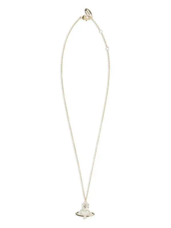 VIVIENNE WESTWOOD Valentine's Agnatha Bas Pendant Necklace - Gold