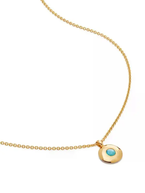 Monica Vinader December Birthstone Pendant Necklace