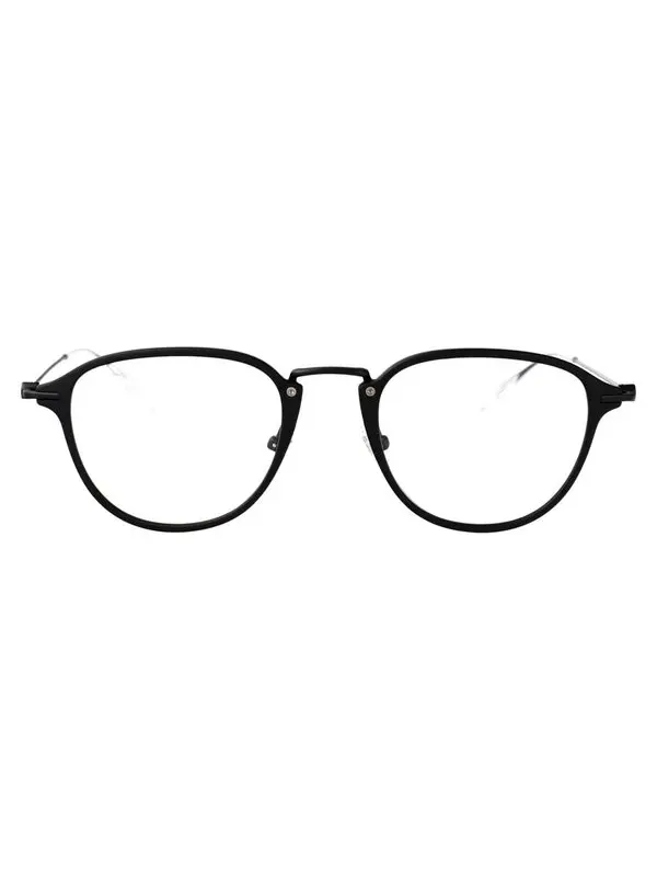 Montblanc Optical Glasses Mb0155o - Black-black-transparent