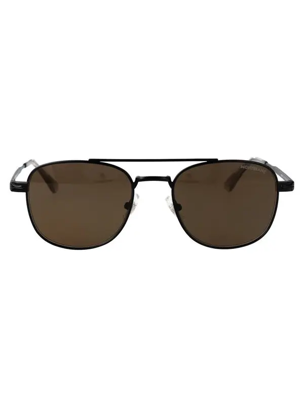 Montblanc Sunglasses - Black-black-brown