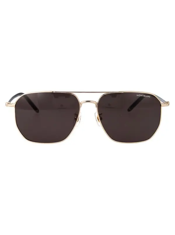 Montblanc Sunglasses - Gold-black-grey