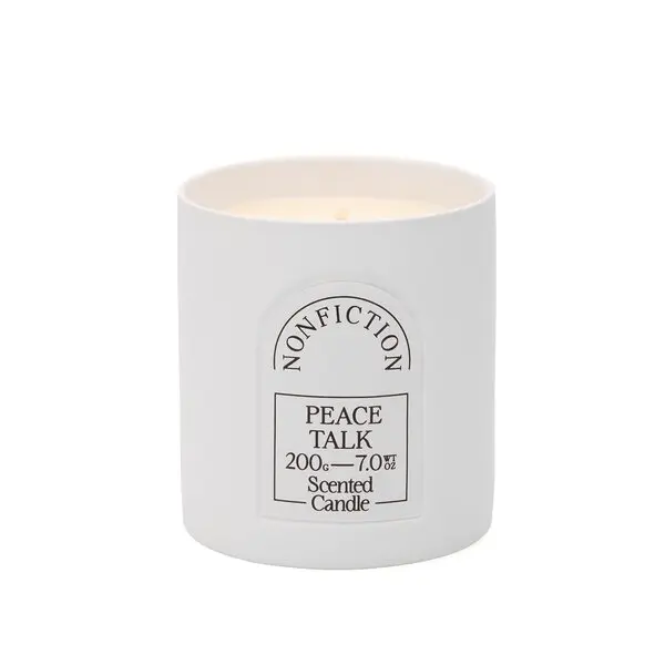 NONFICTION Peace Talk Scented Candle - One-color