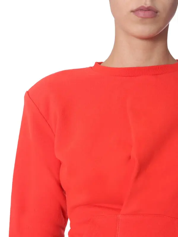 BEN TAVERNITI UNRAVEL PROJECT Crew Neck Sweatshirt - Red