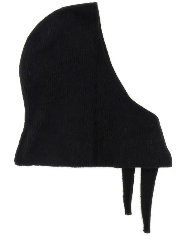 GANNI Wool Balaclava - Black