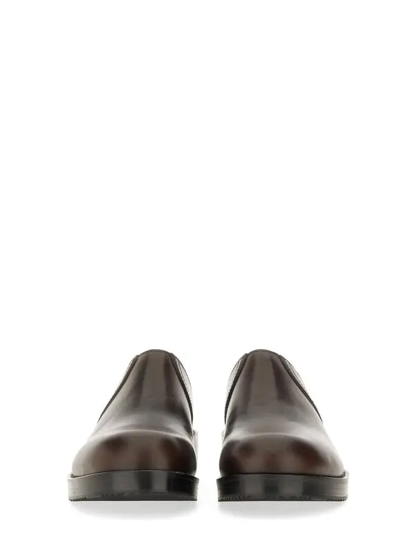 Dries Van Noten Leather Clogs