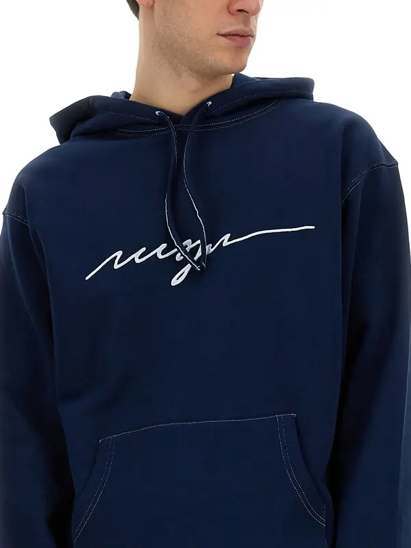 MSGM Sweatshirt With Logo