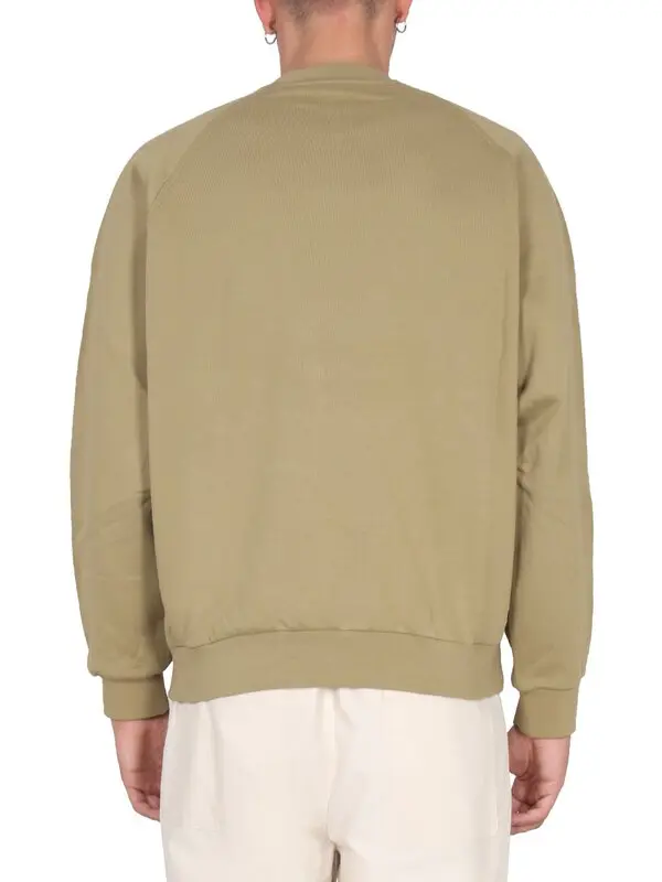Sunnei Sweatshirt With Logo Embroidery - Beige