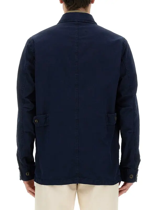 FAY Cotton Jacket - Blue