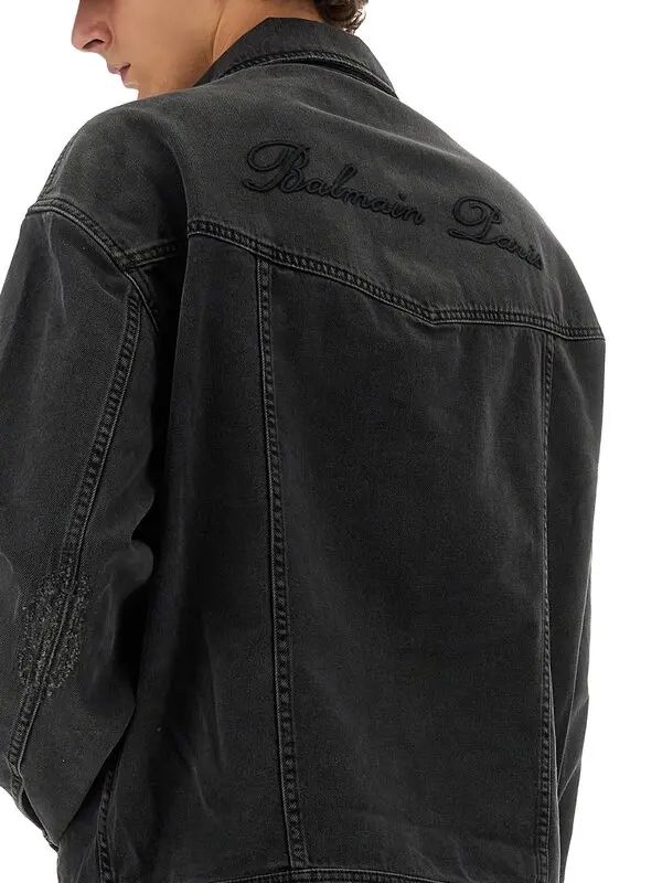 Balmain Denim Trucker Jacket