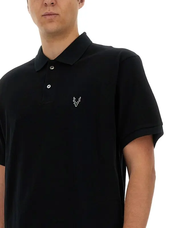 SOUTH2 WEST8 Cotton Polo - Black