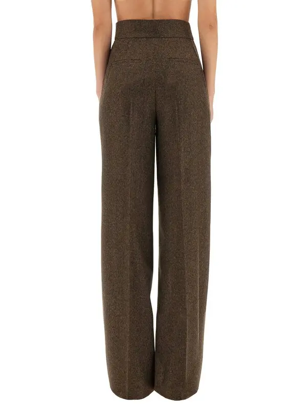 Max Mara Wide Leg Trousers - Brown
