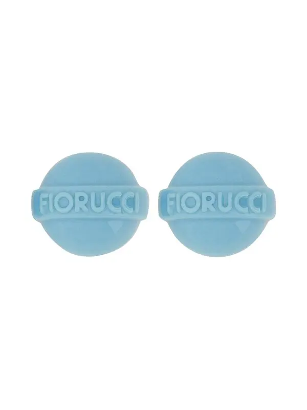 Fiorucci Lollipop Clip-on Earrings - Azure
