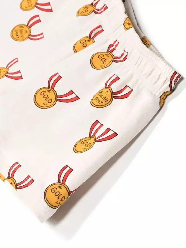 MINI RODINI Medals Printed Sweatshorts