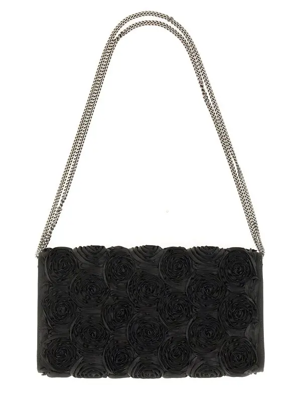 ROGER VIVIER Efflorescence Clutch - Black