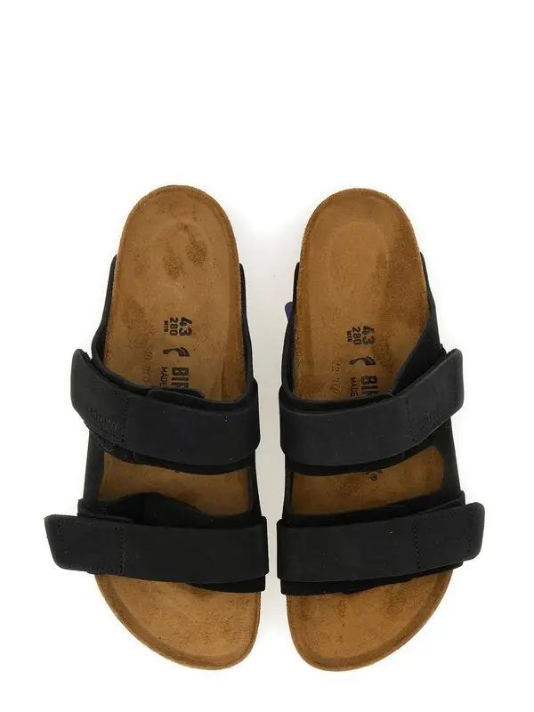 BIRKENSTOCK Uji Leather Sandals