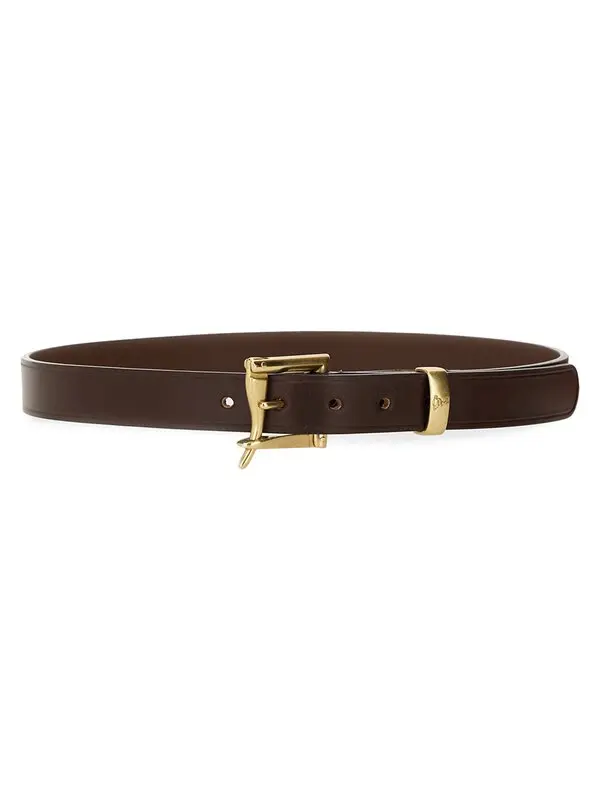 WOBURN WALK Leather Belt - Brown