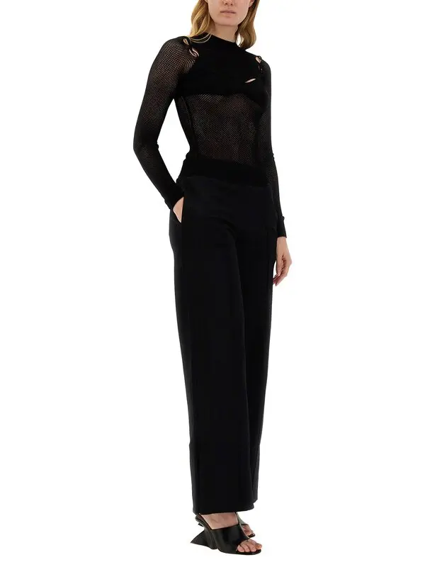 Off-White Wide Leg Pants