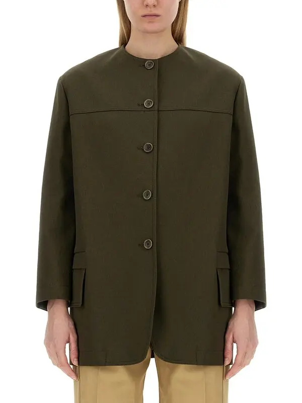 Max Mara Recital Jacket - Military Green
