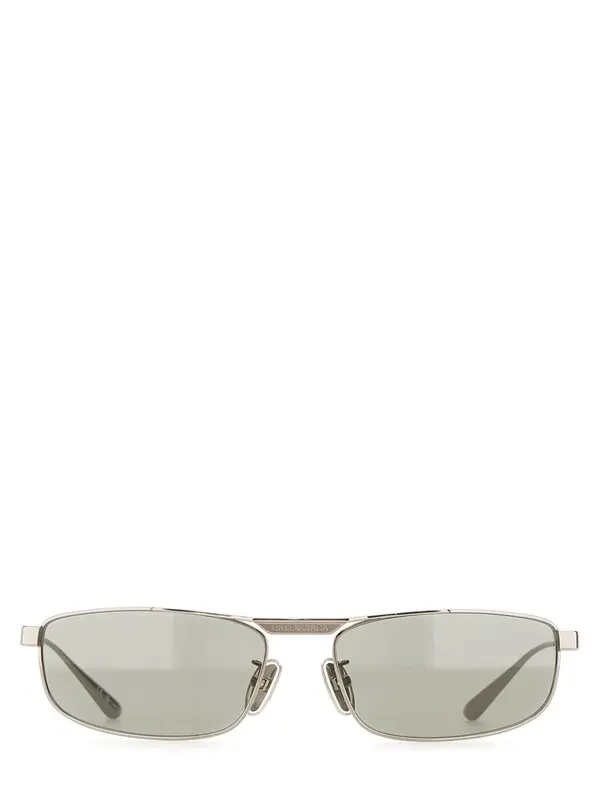 Balenciaga Tag 3.0 Rectangle Sunglasses - Grey