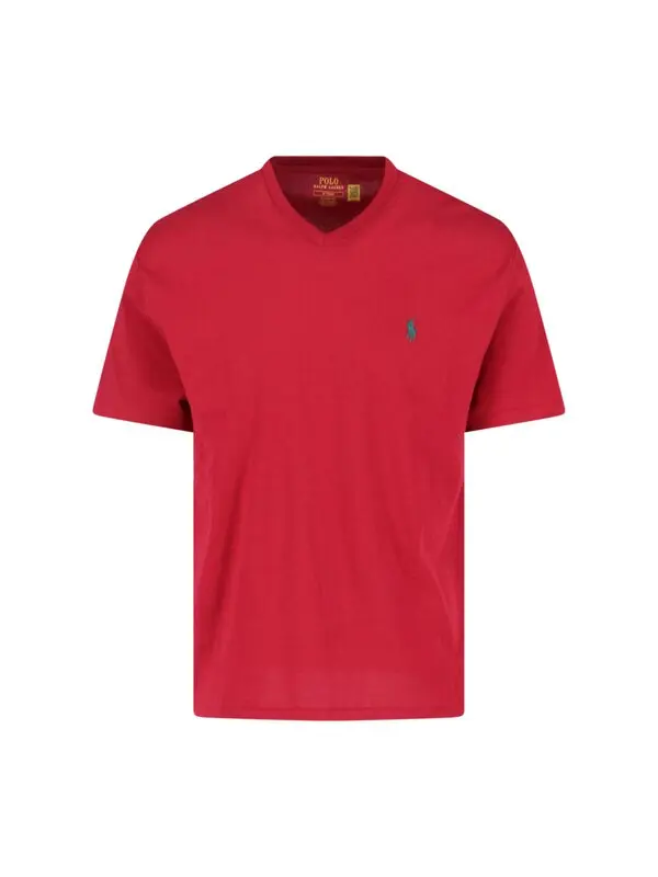 MAISON MARGIELA Logo T-shirt - Red
