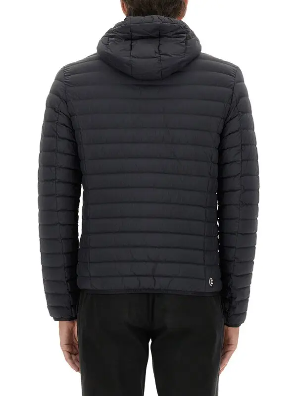 COLMAR Lightweight Down Jacket With Hood - Black