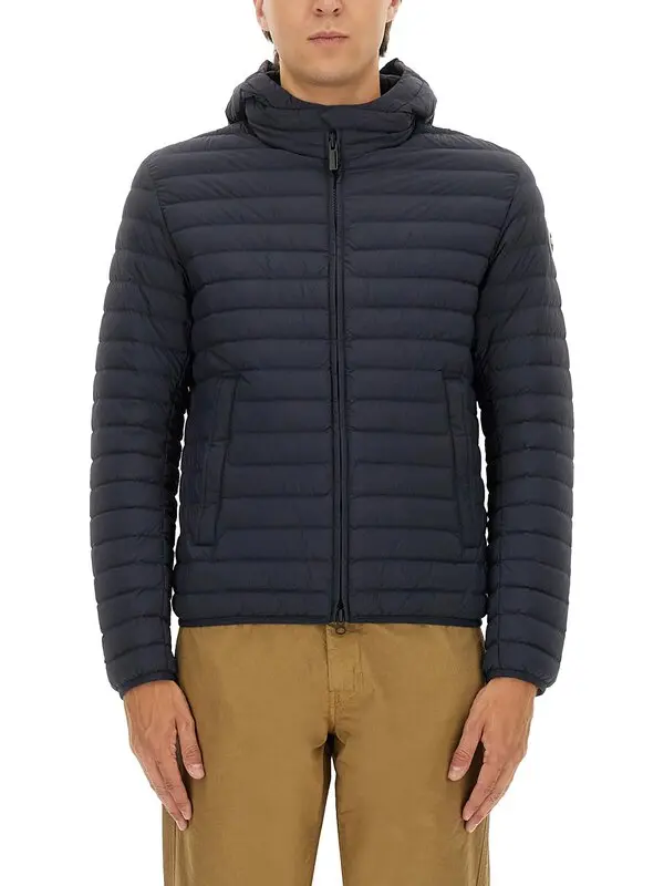 COLMAR Lightweight Down Jacket With Hood - Blue