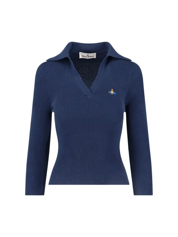 VIVIENNE WESTWOOD Marina Polo - Blue