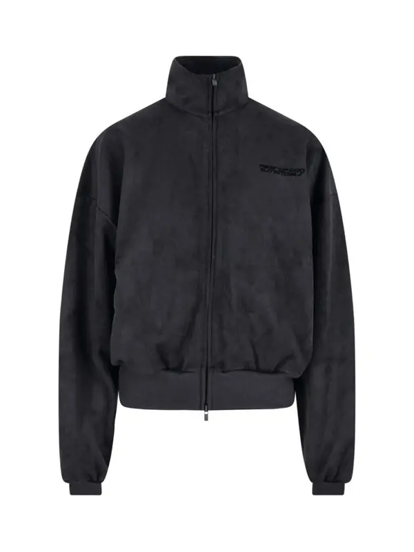 CULTURA Zip Bomber Jacket - Black