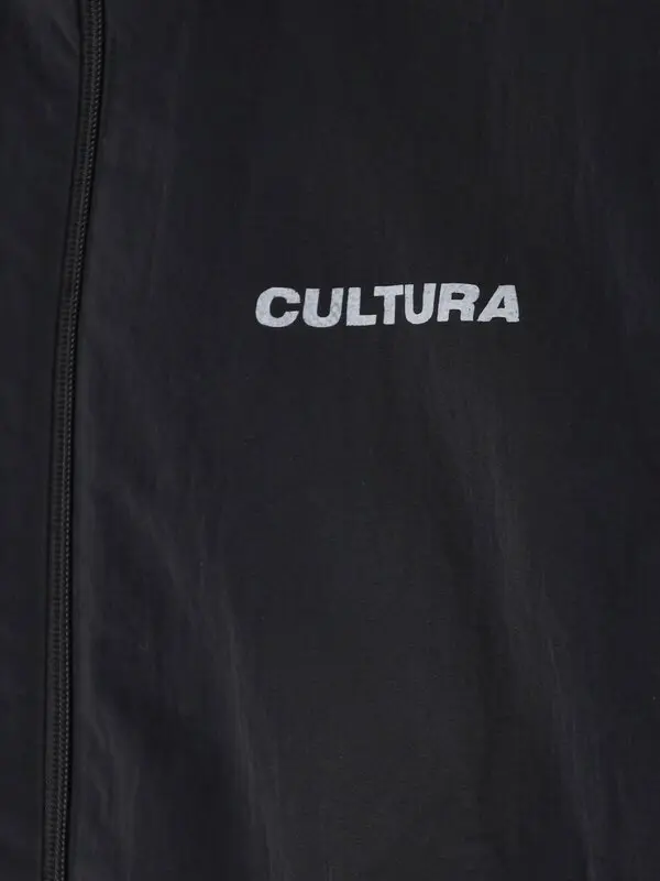 CULTURA Zip Bomber Jacket - Black