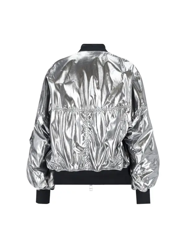 Fear Of God Zip Bomber Jacket - Silver