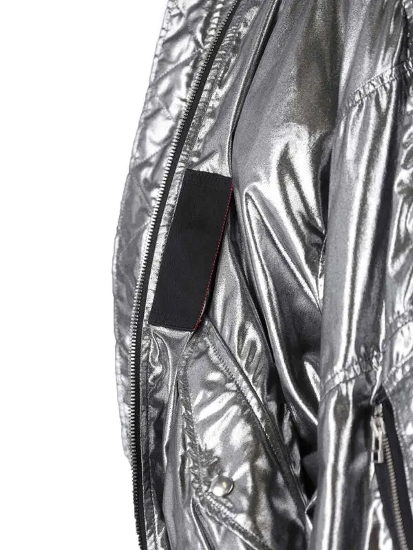 Fear Of God Zip Bomber Jacket - Silver