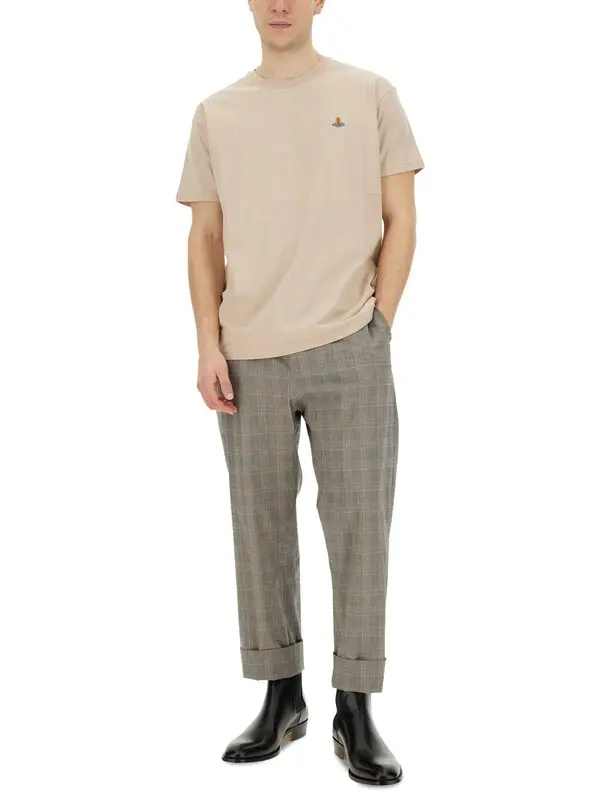 VIVIENNE WESTWOOD Logo T-shirt - Beige