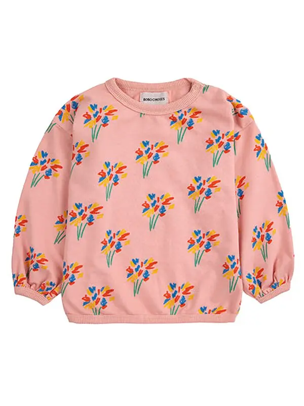 BOBO CHOSES Printed Sweatshirt - Pink