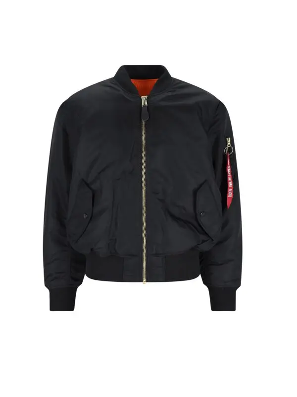 Alpha Industries Ma-1 Heritage Reversible Bomber Jacket - Black