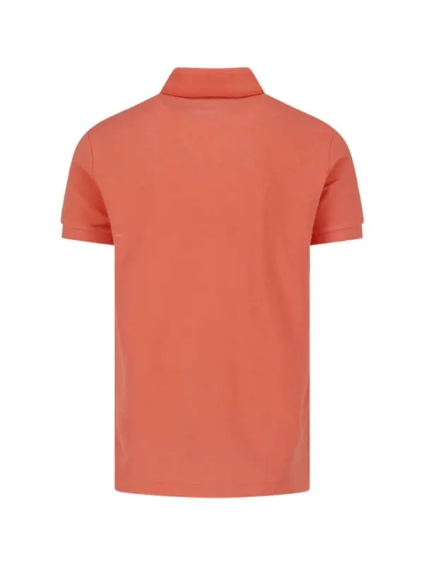 Comme Des Garçons Polo Ralph Lauren Embroidered Logo Polo Shirt - Orange