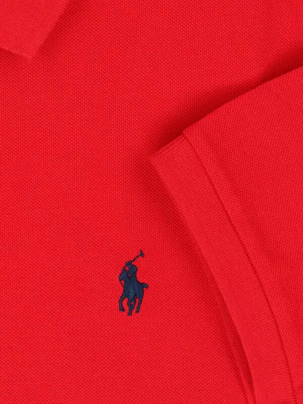 Comme Des Garçons Polo Ralph Lauren Embroidered Logo Polo Shirt - Red